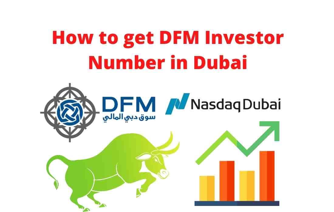How to Apply Online for Investor Number in Dubai Financial Market | How ...