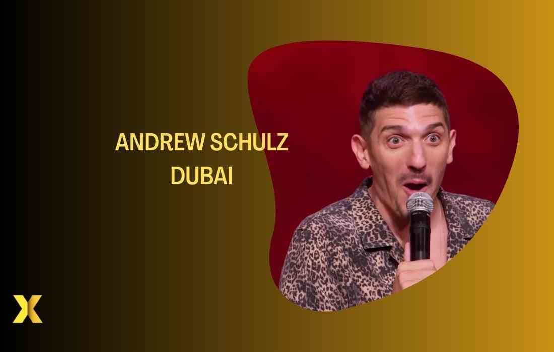 Andrew Schulz Life Tour Abu dhabi Live 2023 how to book online - DXBIFY